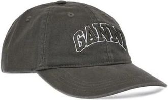Ganni Femme, Accessoires, Vert, Taille: ONE Size Casquette de baseball brod&eacute;e avec logo