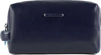 Piquadro Kulturtbeutel mit zwei F&auml;chern - - Bags - unisex - Blau - ONE SIZE