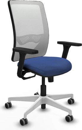 Piqueras y Crespo B&uuml;rostuhl Zulema mit 3D-Armlehnen, h&ouml;henverstellbare Lendenwirbelst&uuml;tze, ausgestattet mit 3 Positionen und Schneidschaum, mit Rollen von 65 mm, Parket