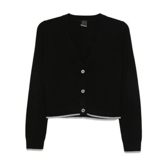 Pinko Luxuri&ouml;ser Woll-Kaschmir-Pullover Aw25 - - Knitwear - Damen - Schwarzk - M
