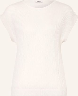 OPUS Strickshirt Sofrano weiss