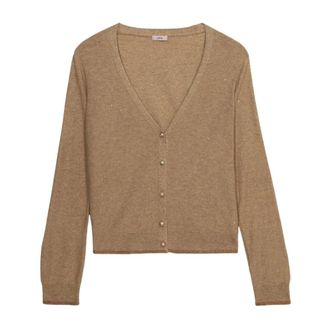 Oltre Damen, Strickwaren, Gelb, LGr&ouml;&szlig;e