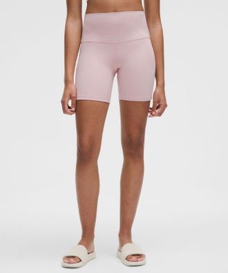 lululemon Short Align taille haute pour Femmes - 15 cm - Rose - Taille 12