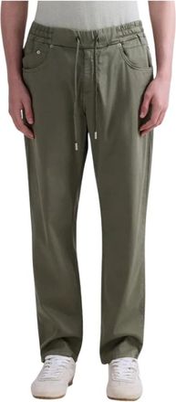 Replay Homme, Pantalons, Vert, Taille: W36 L32 M1037 Straight Pantalons