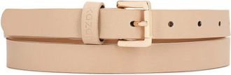 Kazar Femme, Accessoires, Beige, Taille: 120 CM Narrow Leather Belt