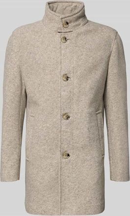 Strellson Regular Fit Mantel mit Woll-Anteil Modell 11 FYNN