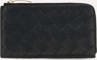 Bottega Veneta Intrecciato zip Card Holder Female UNI