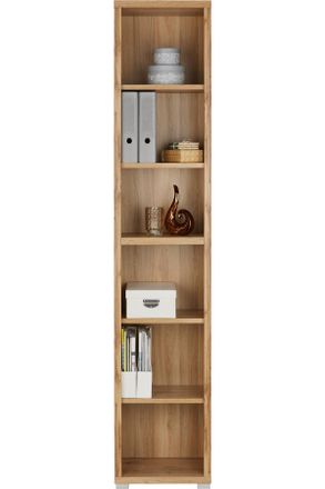 Xora Regal, Eiche, Holzwerkstoff, 44x218x36 cm, stehend, Wohnzimmer, Regale, B&uuml;cherregale