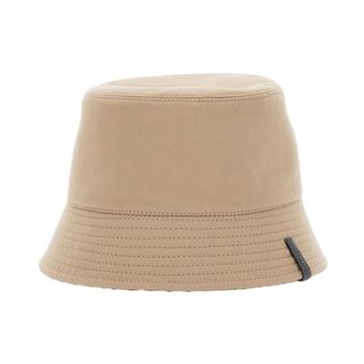 Brunello Cucinelli Baseball Cap - - Accessories - Damen - Beige - S