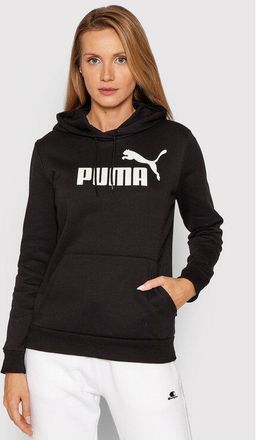 Puma Sweatshirt Essentials Logo 586788 Schwarz Regular Fit