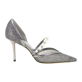 Jimmy Choo London Femme, Chaussures, Gris, Taille: 39 EU Escarpins Aurelie 85