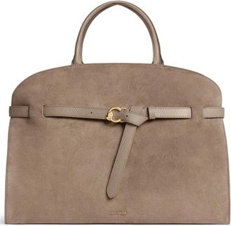Coccinelle Sabine Suede Large - Femme - Sacs - Brun - Taille: ONE Size