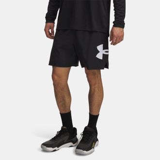 Under Armour Zone Gewebeshorts (18 cm) f&uuml;r Herren Schwarz / Ether Blau / Ether Blau XL