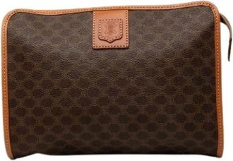 Celine Sac pochette Pre-owned - Femme - Pre-owned - Brun - Taille: ONE Size