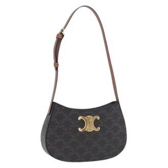 Celine Sac bandouli&egrave;re vintage doccasion - Femme - Pre-owned - Noir - Taille: ONE Size