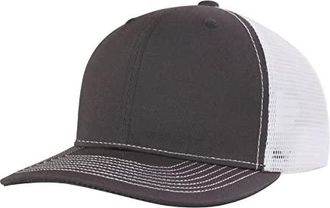 Generic Casquette de baseball &agrave; profil moyen unisexe en maille casquette casquette visi&egrave;re casquette de baseball A, gris, Taille unique