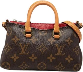Louis Vuitton Pre-owned Monogram Nano Pallas mini bag - Femme - Pre-owned - Brun - Taille: ONE Size