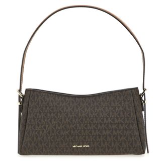 Michael Kors Women Md Pouchette Hand Bag, Brcorn