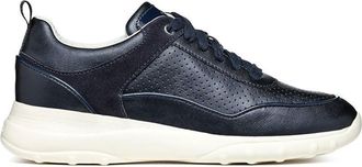 Geox Damen D ALLENIEE B Sneaker, DK Jeans, 35 EU