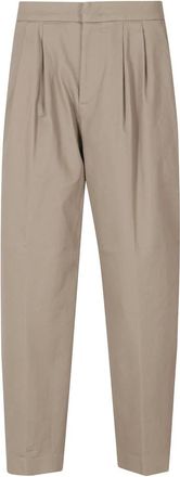 Dondup Sally Pantalon Coupe Ample - Femme - Pantalons - Beige - Taille: W26