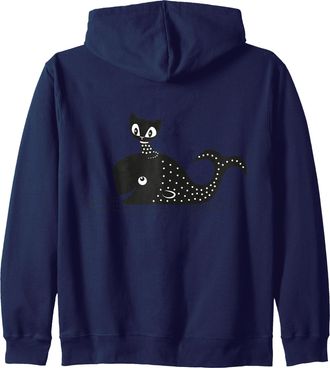 Pussy Deluxe Whale Cat Kapuzenjacke