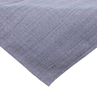 Matches 21 Outdoor Tischdecke quadratisch 90x90 cm in grau meliert - Modernes Tisch-Tuch als wetterfeste Garten-Tischdecke - Abwaschbare Außenbereich Abdeckung a