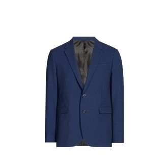 Au Printemps Paris Blazer uni en laine mélangé