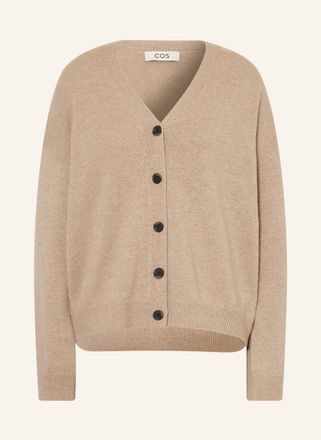 COS Cos Strickjacke Aus Cashmere beige