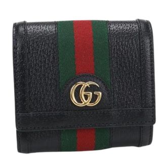 Gucci Portefeuille Bi-fold Vintage doccasion - Femme - Pre-owned - Noir - Taille: ONE Size