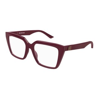 Balenciaga Bb0130O 012 Optical Frame - - Accessories - Damen - Rot - 53 MM