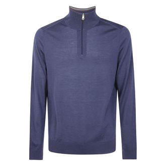Paul Smith Herren, Strickwaren, Blau, MGr&ouml;&szlig;e