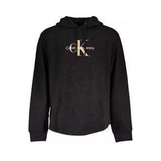 Calvin Klein Bestickter Kapuzenpullover - - Sweatshirts & Hoodies - Herren - Schwarzk - XL