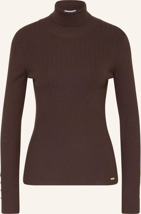 Cinque Cinque Rollkragenpullover Cinannu gruen