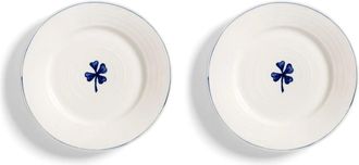 &Klevering Assiettes en gr&egrave;s Anouk - Set de 2 &Klevering