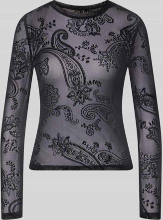 Vero Moda Slim Fit Langarmshirt mit Rundhalsausschnitt Modell LOVA
