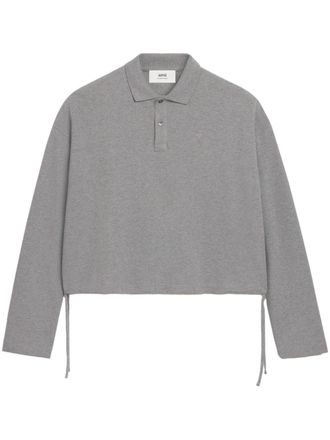 Ami polo à logo - Gris