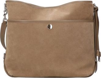 Hogan Hocket Medium Hobo Bag - Femme - Sacs - Beige - Taille: ONE Size