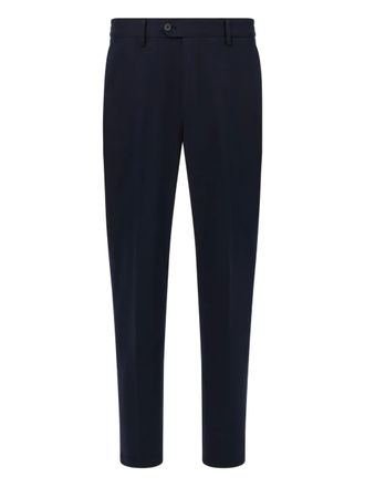 Boggi Milano pantalon à plis marqués - Bleu