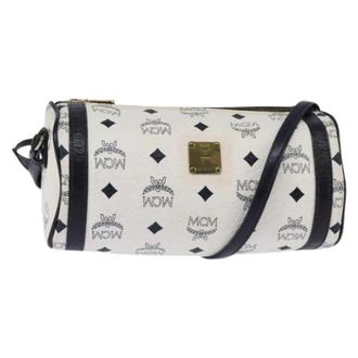 MCM Pre-owned Plastic Cross Body Bag - - Pre-owned - Damen - Wei&szlig; - ONE SIZE