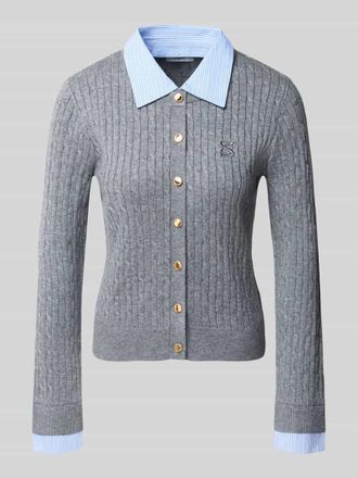 Suncoo Strickjacke im 2-in-1-Look Modell GASTI