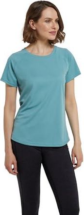Mountain Warehouse T-Shirt Endurance pour Femmes - IsoCool, Protection UV UPF30+, Respirant, Absorption Rapide, Entretien Facile - pour Le Jogging, Les Voyages, la Gym V