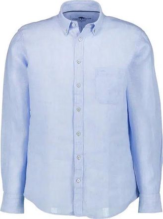 Fynch-Hatton Fynch-Hatton Herren Hemd blau meliert