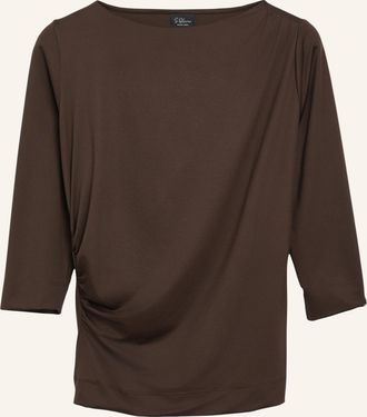 s.Oliver Black Label S.Oliver Black Label Shirtmit 3/4-Arm braun