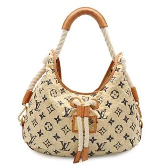 Louis Vuitton Pre-owned Sac bandouli&egrave;re en nylon Bulle MM Cruise Line - Femme - Pre-owned - Beige - Taille: ONE Size
