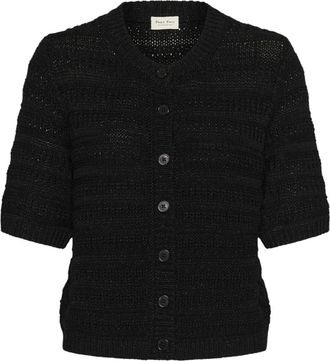 Part Two Femme, Pulls, Noir, Taille: 38 FR Cardigan