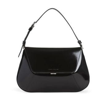 Amina Muaddi Femme, Sacs, Noir, Taille: ONE Size Sac AMI Noir Argent