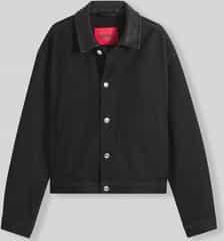 HUGO BOSS Regular Fit Jeansjacke aus reiner Baumwolle