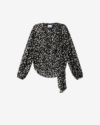 Isabel Marant Top Firma - Femme - Noir Et &Eacute;cru - Taille34 - Isabel Marant