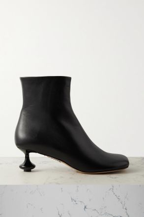 Loewe Bottines En Cuir Toy - Noir