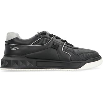 Valentino Garavani One Stud Low-top Sneakers - - Shoes - Herren - Schwarzk - 43 EU